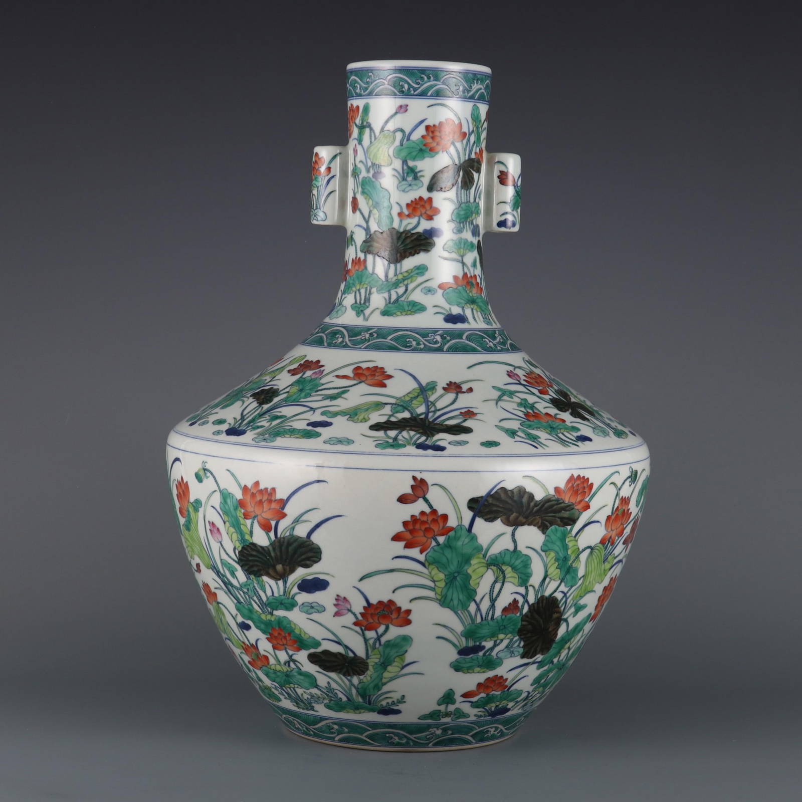 The Old Collection Of Big Size Qing Dynasty Yongzheng Year Dou Cai ...