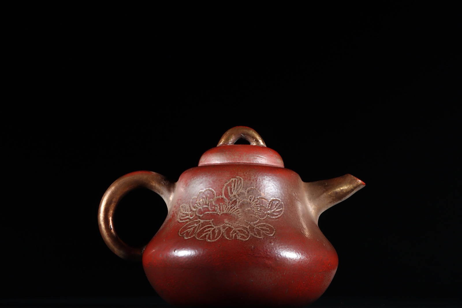 Shao Daheng, Handmade Zisha Teapot With Lacquer Craftsmanship In The ...
