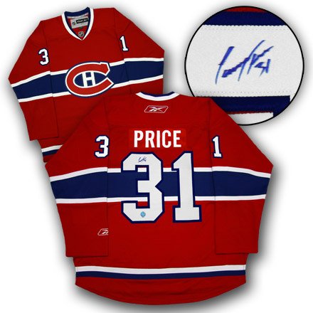 Montreal Canadiens Carey Price Hand Signed Premier