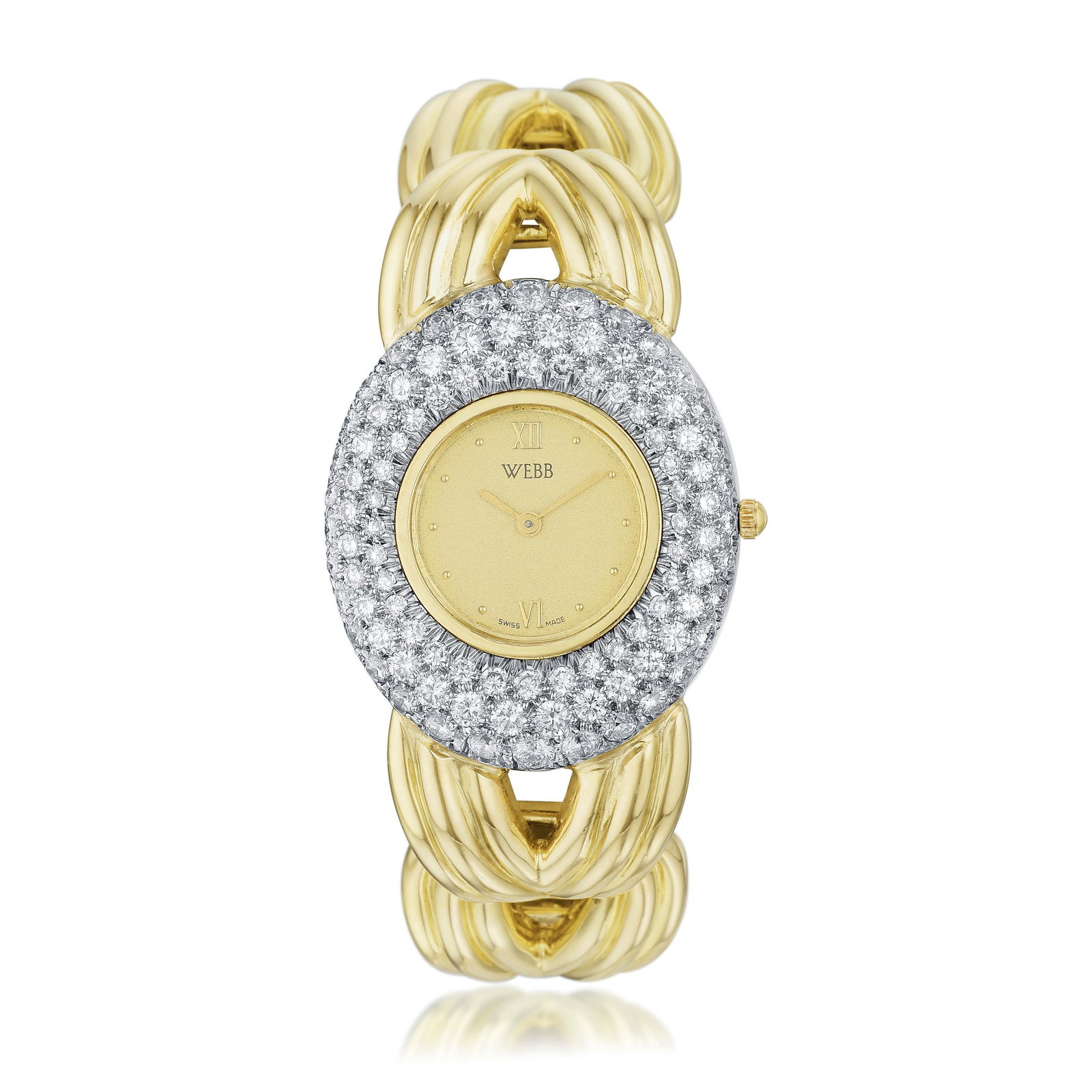 David Webb Diamond Bracelet Watch - Mar 19, 2020 | Fortuna Auction in NY