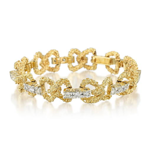 Diamond Infinity Link Chain Bracelet