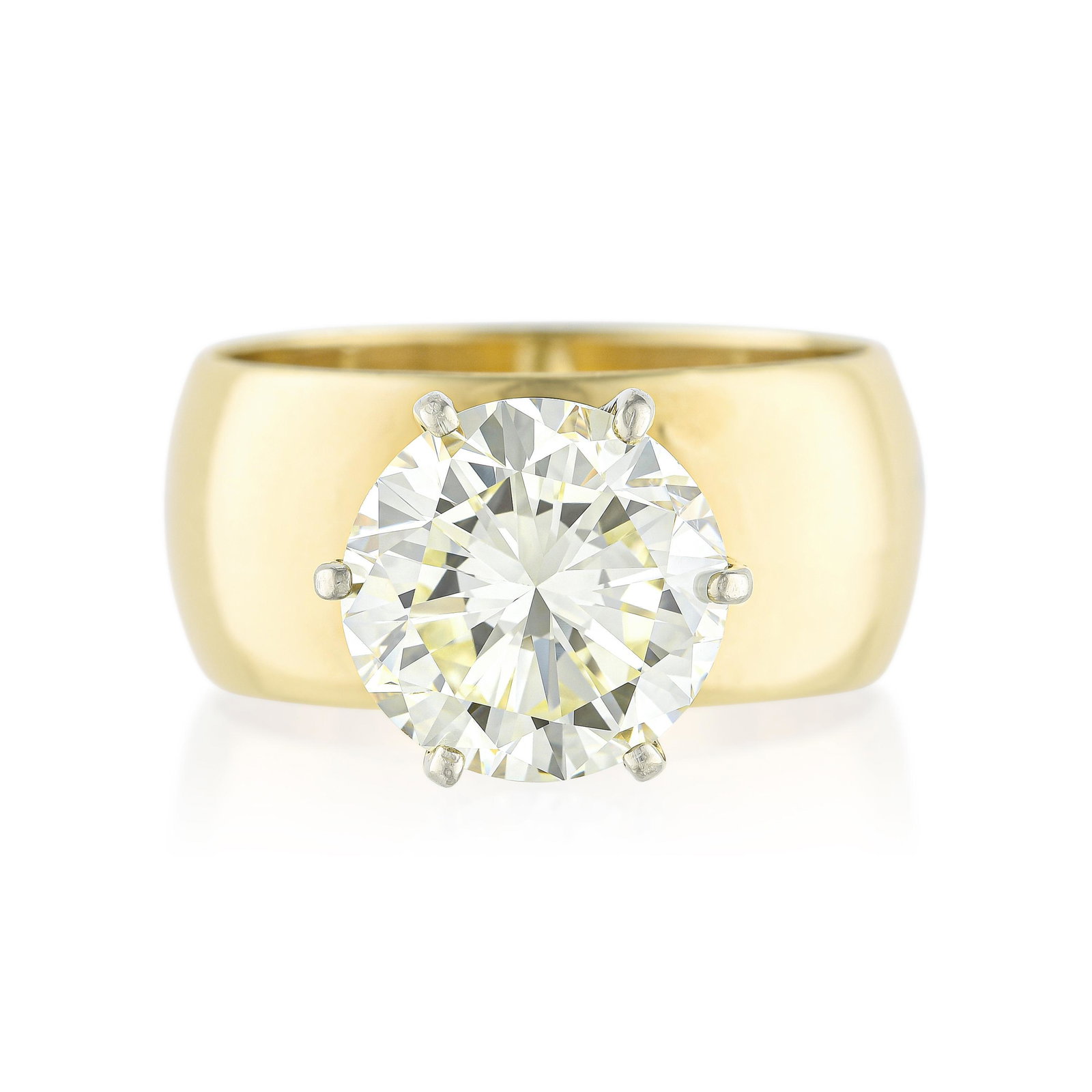 4.70 Carat Diamond Engagement Ring, Gia Certified