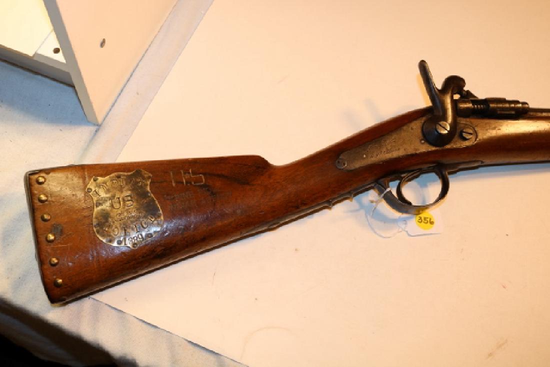 Pine Ridge Indian Police Shotgun, Brass Badge