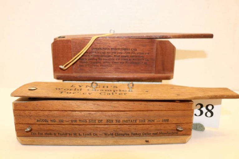 Two M.l. Lynch World Champion Turkey Calls
