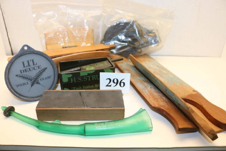 Lot Of Striker, Slate, Box Calls And Parts