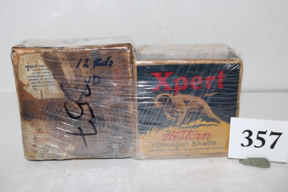 Winchester/Western shot shell boxes