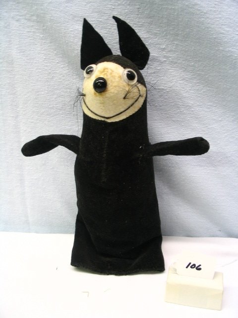 106: Felix the cat Hand Puppet