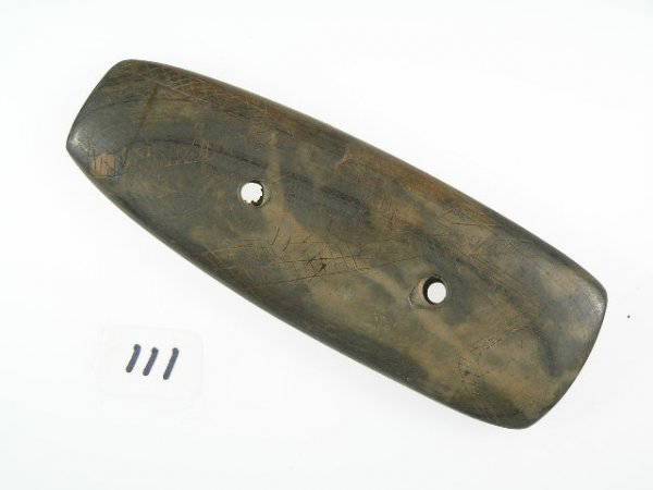 Engraved Slate Gorget