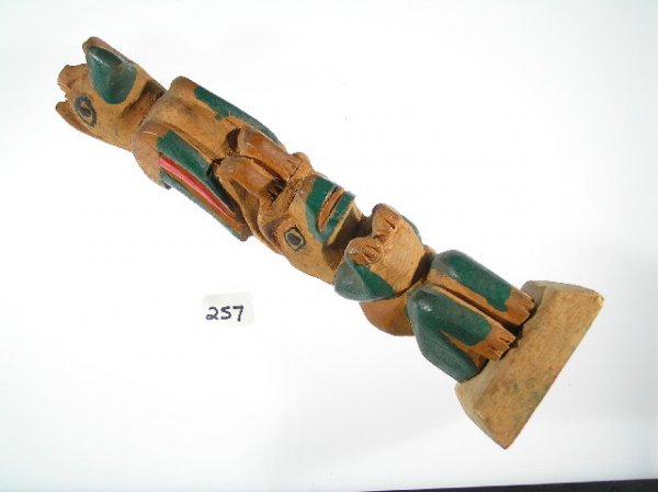 257: Miniature Totem Pole