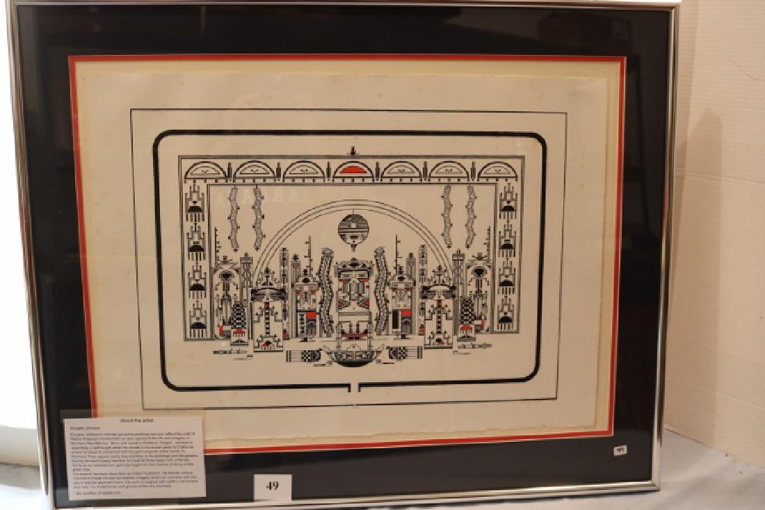 Signed Litho, Douglas Johnson