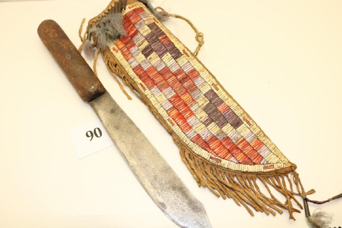 Quilled Knife Sheath