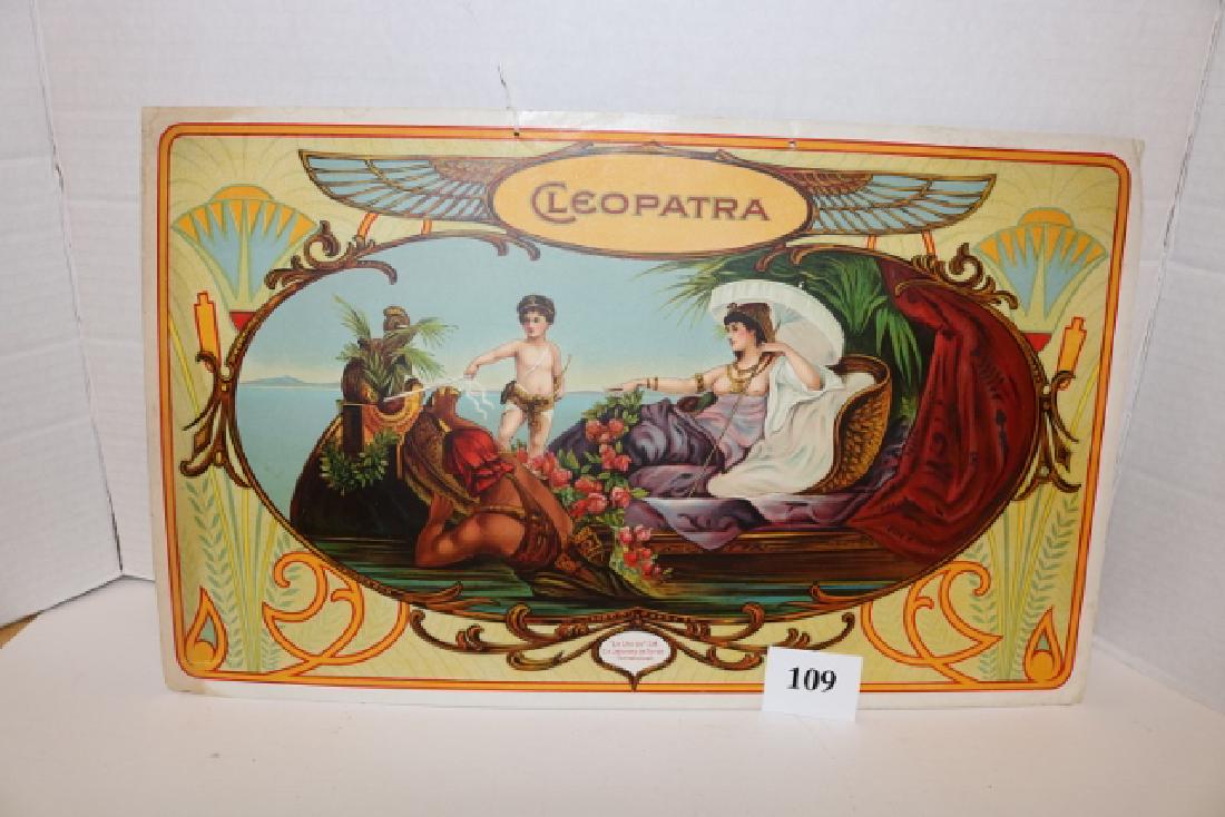 Cleopatra Cigar Advertising