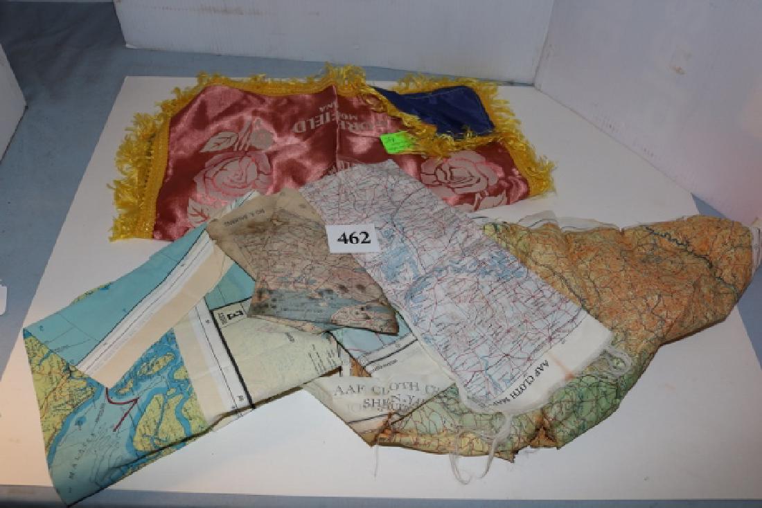 18 Assorted Cloth Maps