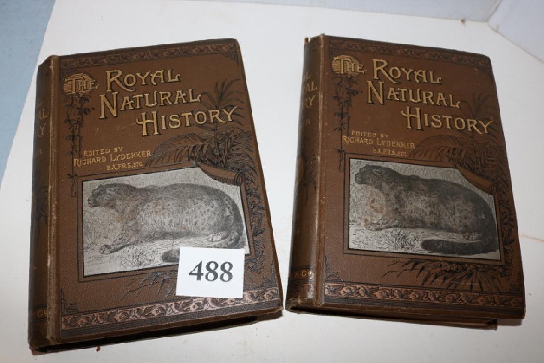 6 Volume Set “The Royal Natural History”