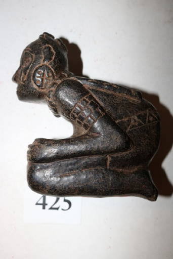 Hopewell Human Effigy Pipe