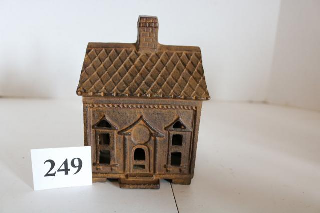 Building Cast Iron Bank