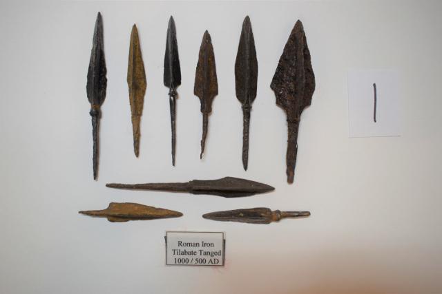 9 Roman Iron Arrowheads