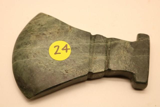 Pre Columbian Jadeite Axe - Mar 14, 2020 | Old Barn Auction, LLC in OH