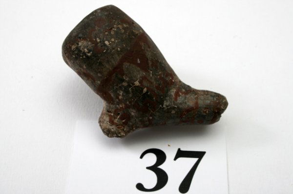37: 2 3/8" Clay Pipe