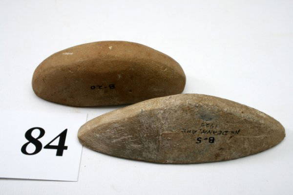 Two Restored Boatstones