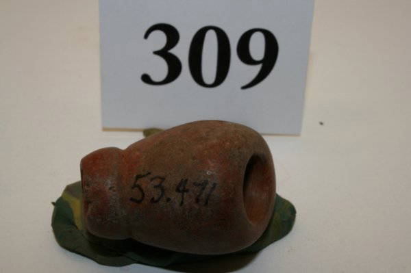 Red Pipestone Pipe Bowl