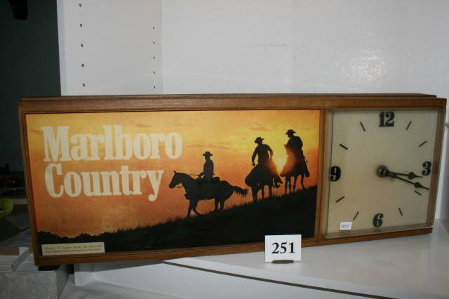 Marlboro Electric Clock