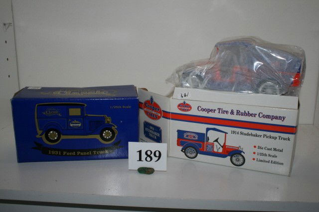 2 Cooper Tire Truck Banks