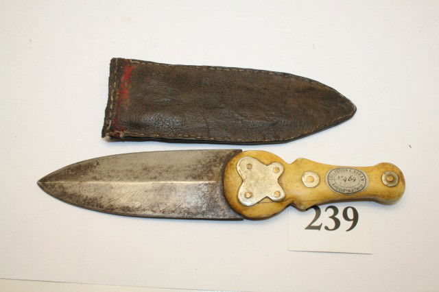 239: Ivory Handle Dag Knife