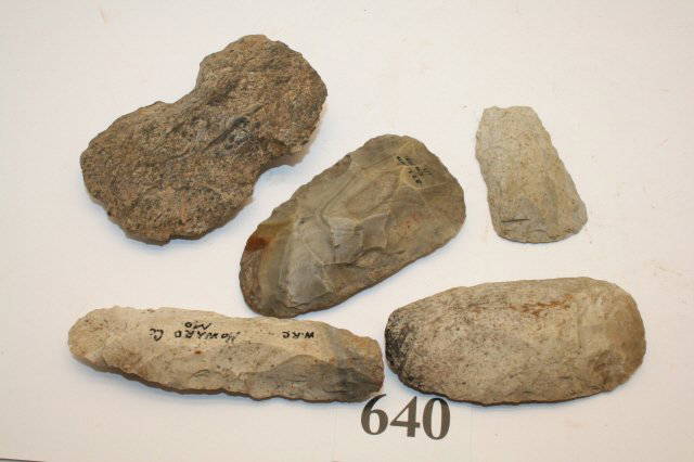 4 Missouri Flint Celts