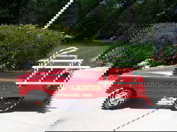 Amf Hook & Ladder Pedal Car