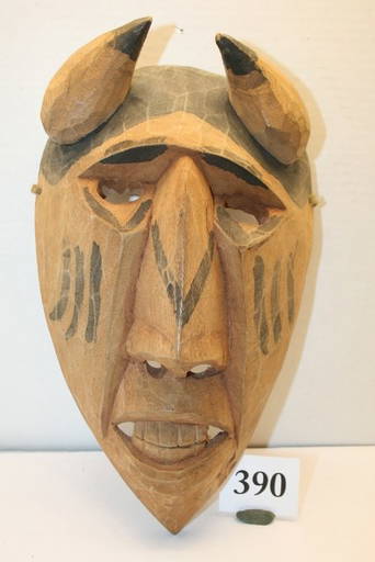 Devil Carved Mask