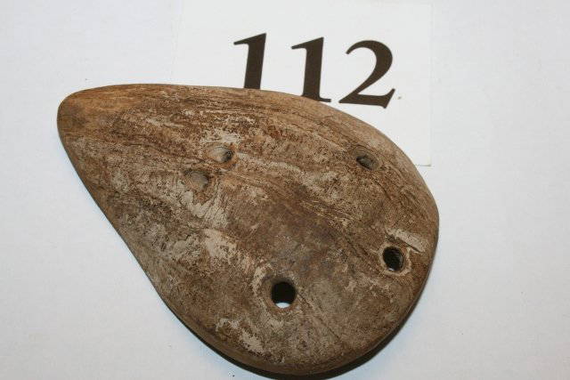 Drilled Shell Gorget