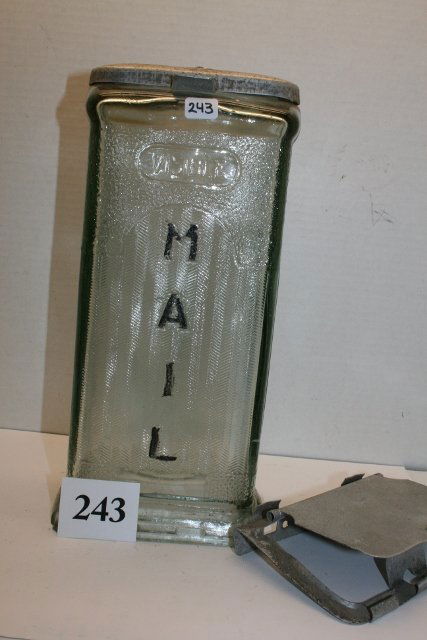 Glass U S Visible Mailbox