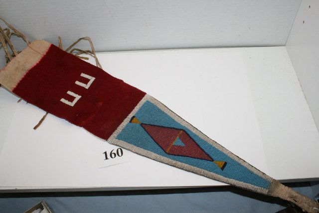 Beaded Tomahawk Drop - Mar 09, 2013 | Old Barn Auction, LLC in OH