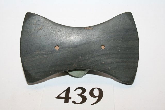 Bi Concave Slate Gorget