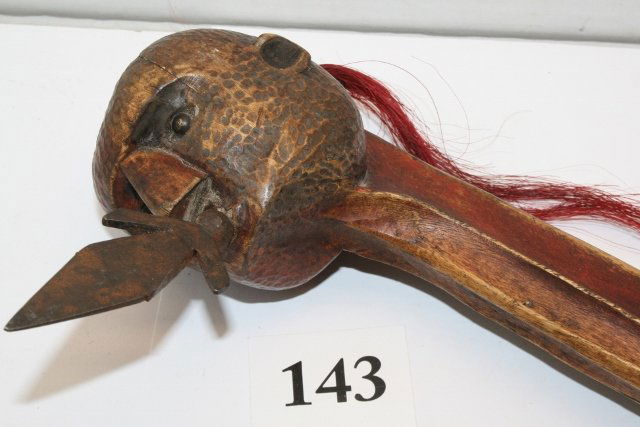 “Seneca” Iron Spontoon Spike War Club