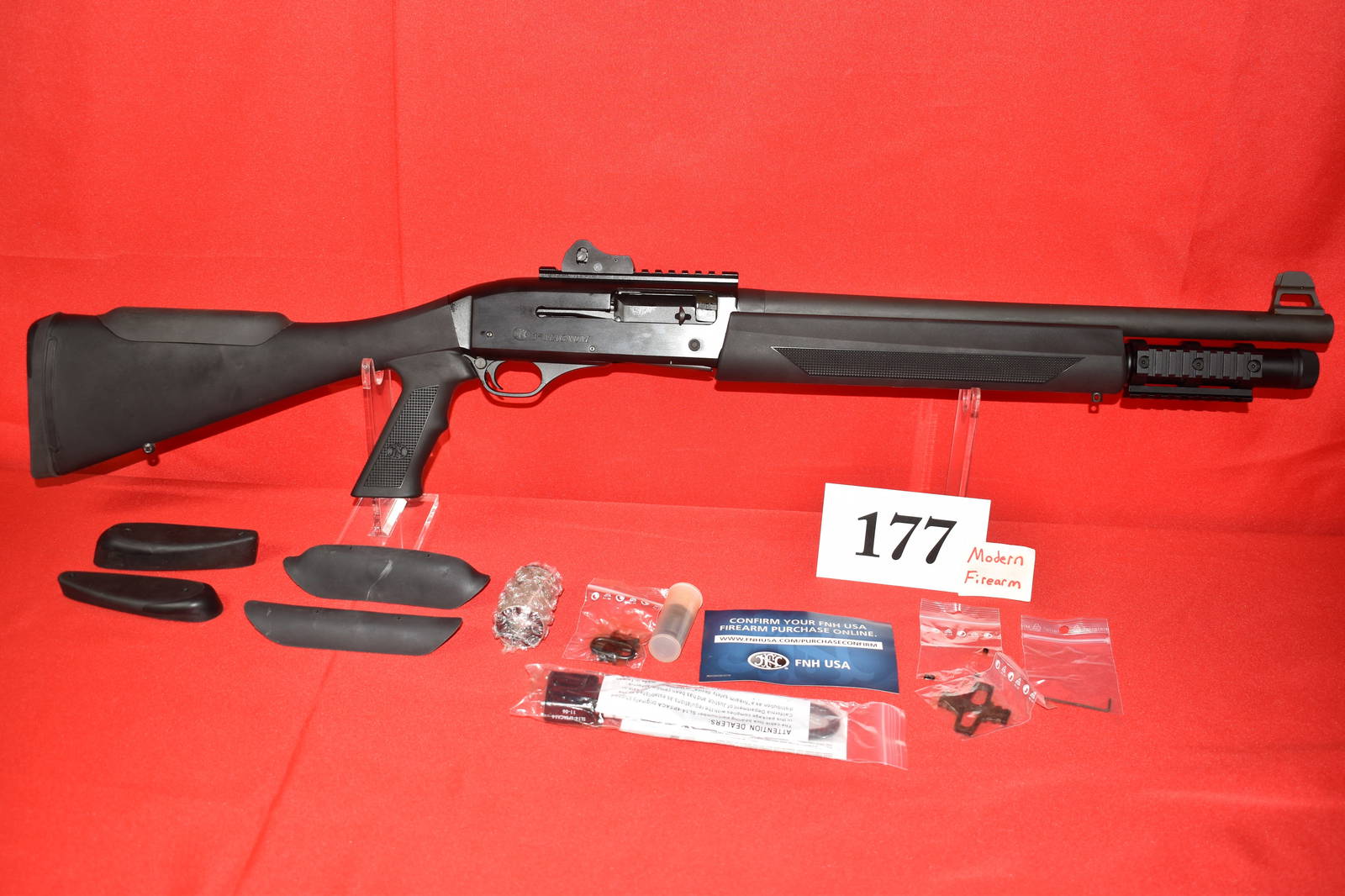 (x) Fn “slp” Self Loading Police Tactical 3” Magnum 12 Ga. Shotgun Auction