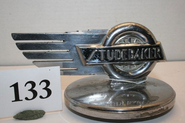 1936-40 Studebaker hood ornament - May 18, 2013 | Old Barn Auction, LLC ...