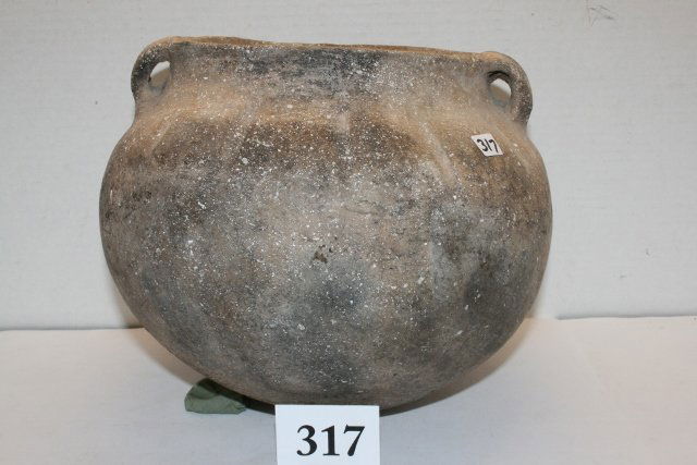 Mississippian Shell Tempered Cooking Pot - Sep 21, 2013 | Old Barn ...
