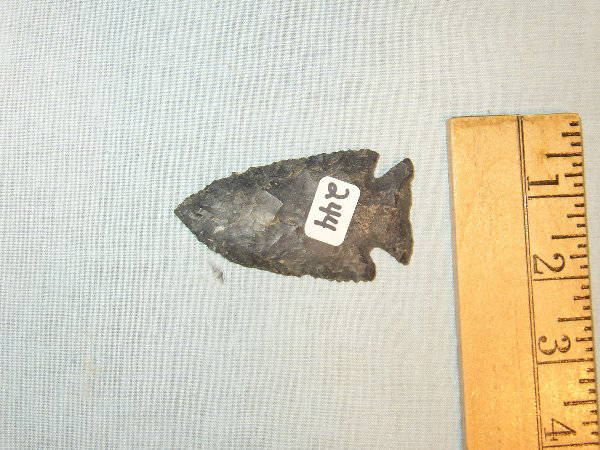 3" Serrated Corner Notch Point