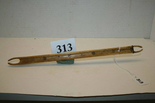 Scrimshawed Bone Net Shuttle