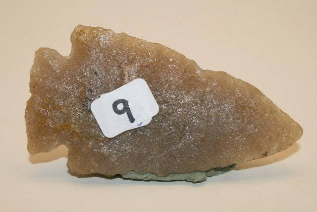 Hixton Quartzite Corner Notch Point