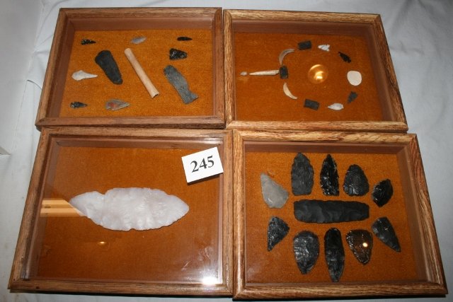 35 Artifacts /obsidian Points