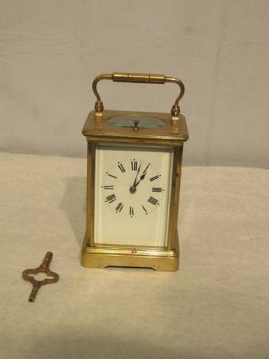Beautiful Vintage French Brevete Carriage Clock
