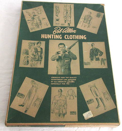 Vintage Bob Allen Hunting Clothing in Original Box (#0317) on Dec 04 ...
