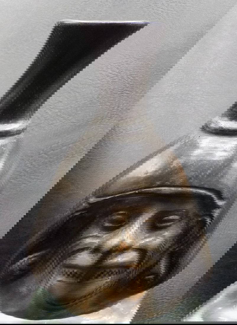 Unusual Vintage Art Pottery Vase In Style By George Orr Auction