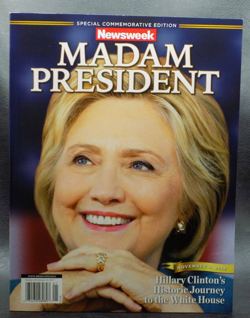 Newsweek Madam President Special Commemorative Edition Auction
