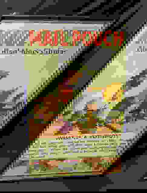 Vintage Mail Pouch Advertising Poster Auction