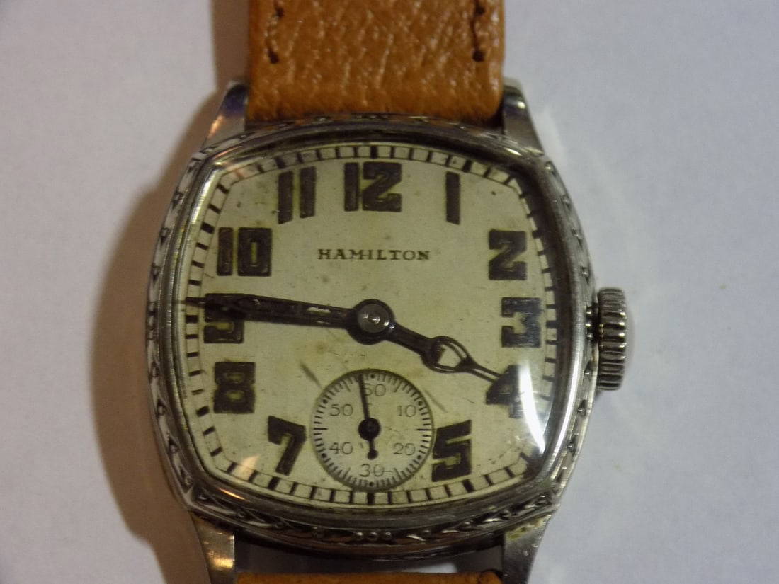 Vintage Hamilton 987 17 Jewel 14k Gold Fill Wristwatch Auction
