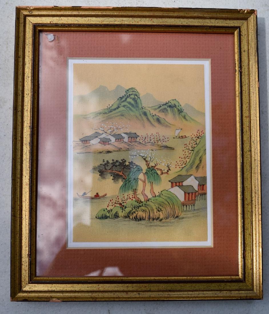 Antique Chinese Painting Framed